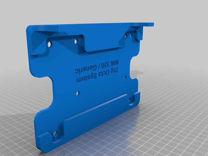 Free 3D file QuinLED Dig Octa System PSU Mount・3D printer design to download・Cults