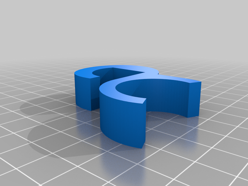 Free STL file 1/2" or 3/4" PVC Front Gutter Pixel Clip・3D printer ...