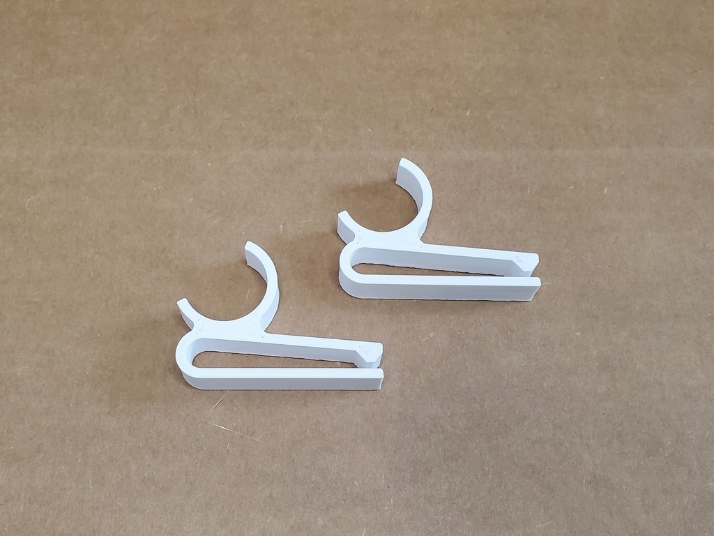 Free STL file 1/2" & 3/4" PVC Shingle Clip 🎄・Design to download and 3D ...