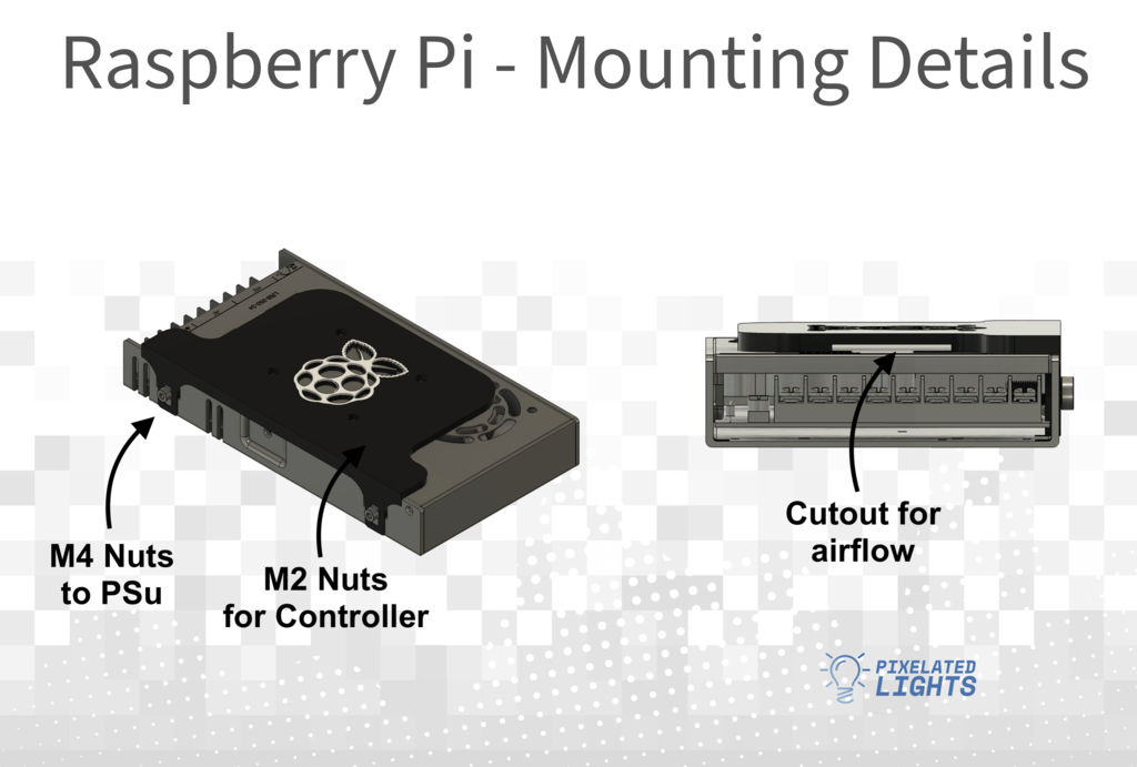 Archivo 3D gratis Raspberry Pi PSU Mount 🔌・Modelo para descargar y ...