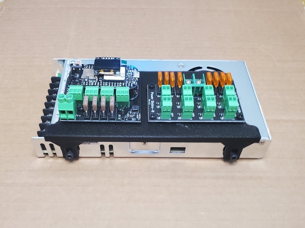 Free STL file Kulp K4-PB and JBoard 8 Port PSU Mount・3D printable ...