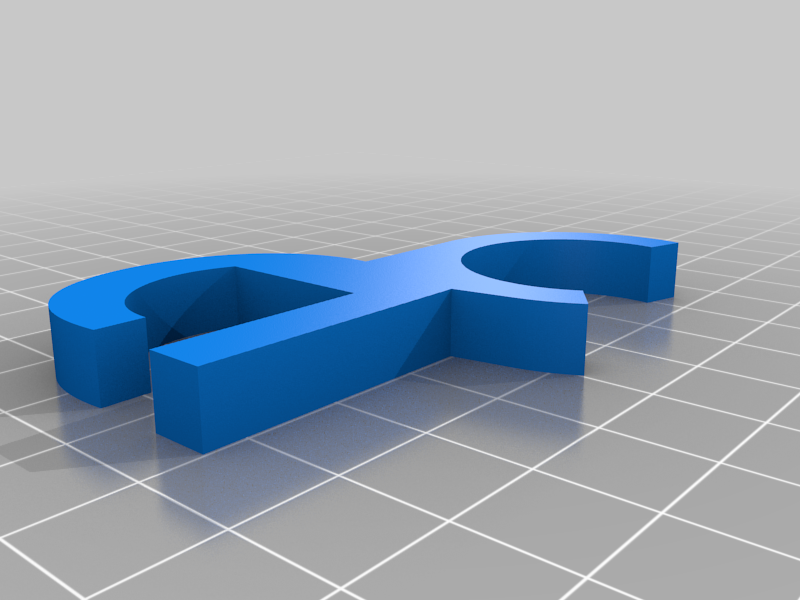 Free STL file 1/2" or 3/4" PVC Top Gutter Pixel Clip・3D printable model ...