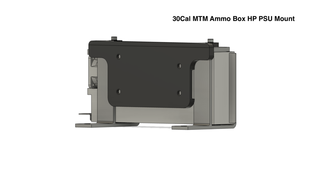 Free 3D file HP PSU Mount - MTM 30Cal Ammo Box・3D print model to download・Cults