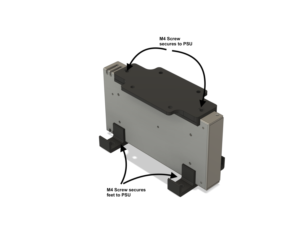 Free 3D file Falcon - v2 Smart Receiver - Vert PSU Mount for 30cal Ammo box・Template to download ...