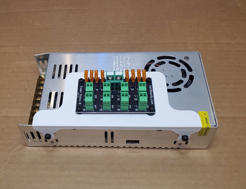 Free STL file JBoard F8 Distro Board PSU Mount・3D printing template to download・Cults