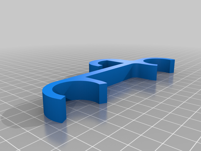 Free STL file 1/2" & 3/4" PVC Dual Hanging Gutter Clip・3D print design ...