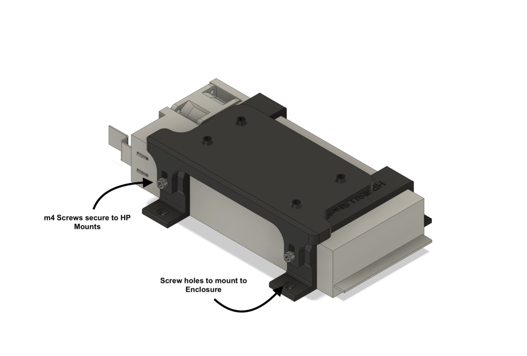 3D-Datei QuinLED Dig Quad Controller HP PSU Mount System kostenlos・3D ...