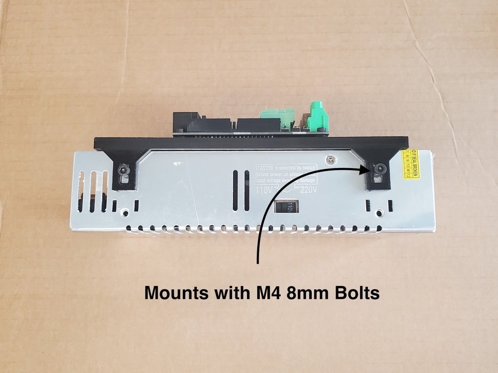 Free STL file Kulp K8-PB (Pocket Beagle) Controller PSU Mount・3D print ...