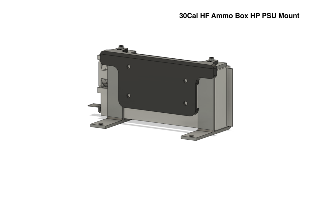 Free 3D file HP PSU Mount - HF 30Cal Ammo Box・3D printing template to download・Cults