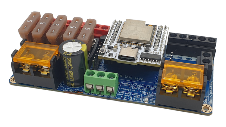 Free STL file QuinLED Dig Quad Controller PSU Mount・3D print design to download・Cults