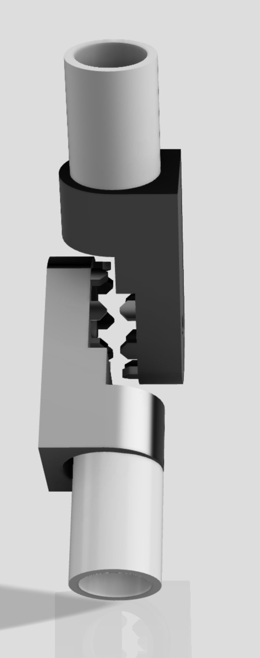 Free STL file Articulating PVC Elbows・Object to download and to 3D ...