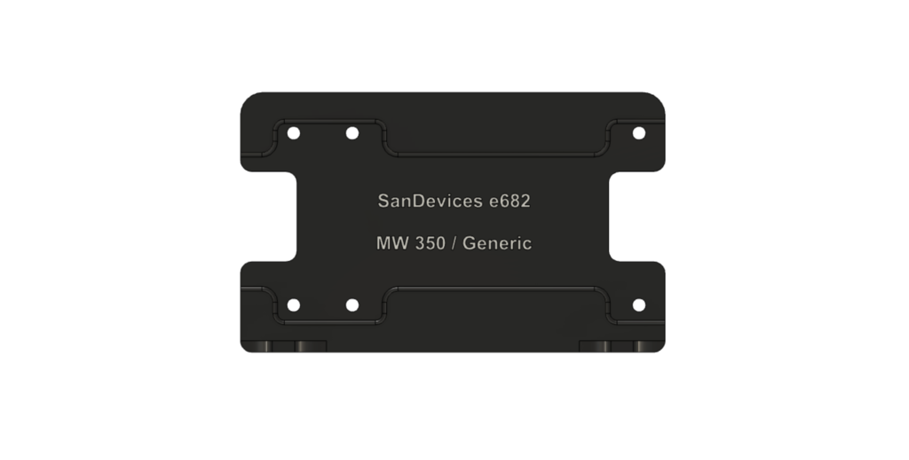 3D-Datei SanDevices - e682 Controller PSU Halterung kostenlos・3D-Druck-Idee zum Herunterladen・Cults
