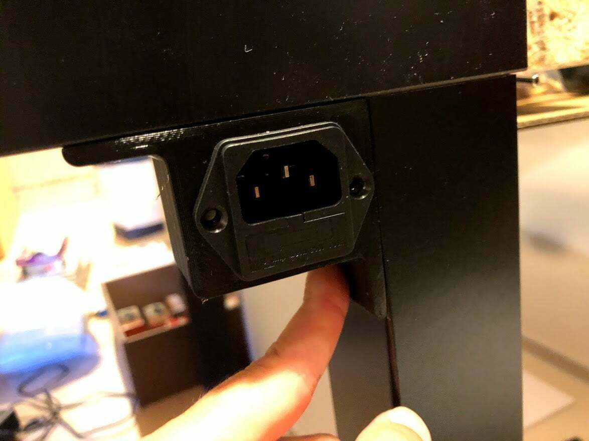 Free STL file Ender-3 V2 Remote PSU/Main switch/Power socket Mounts 🔧 ...