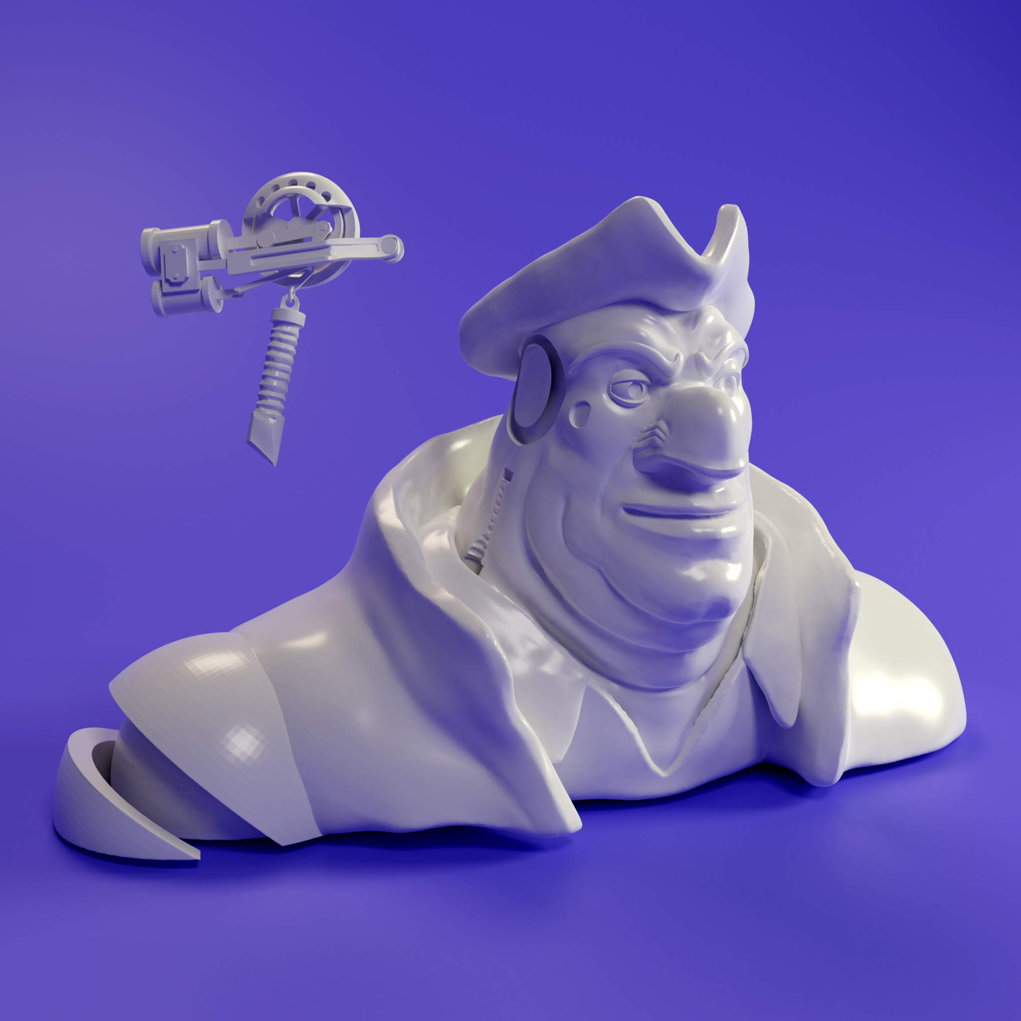 Archivo STL Treasure Planet・Modelo para descargar y imprimir en 3D・Cults