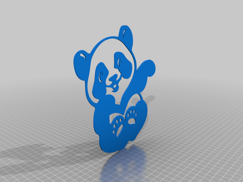 Free 3D file Three laughing panda babies・3D printer design to download ...