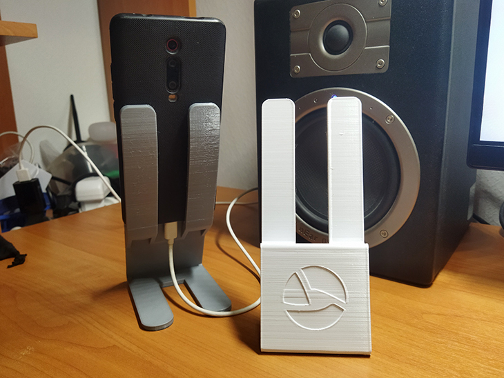 Free STL file Phone stand rmx 📞・3D printer model to download・Cults