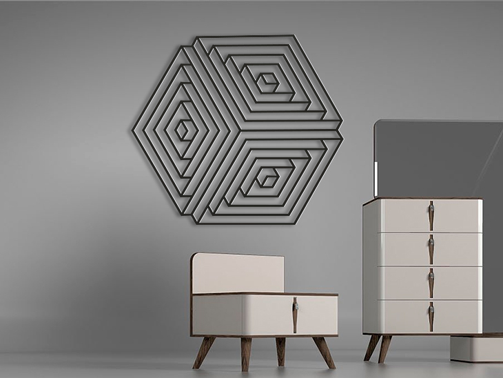 Free STL file Geometry 4 🖼️・3D printer design to download・Cults