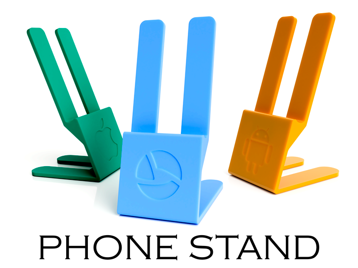 Free STL file Phone stand・3D print design to download・Cults