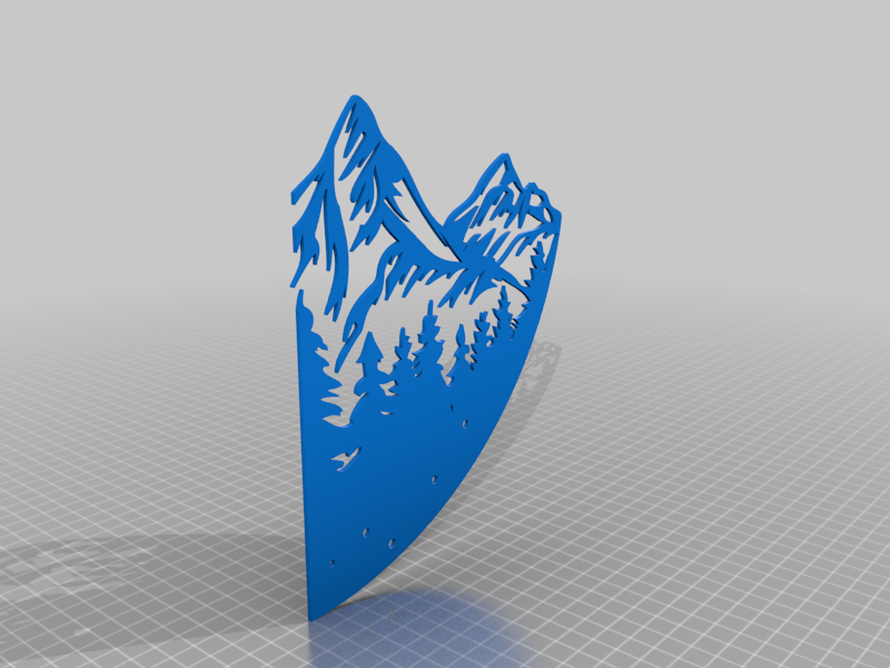 Free 3D file Landscape・3D print object to download・Cults