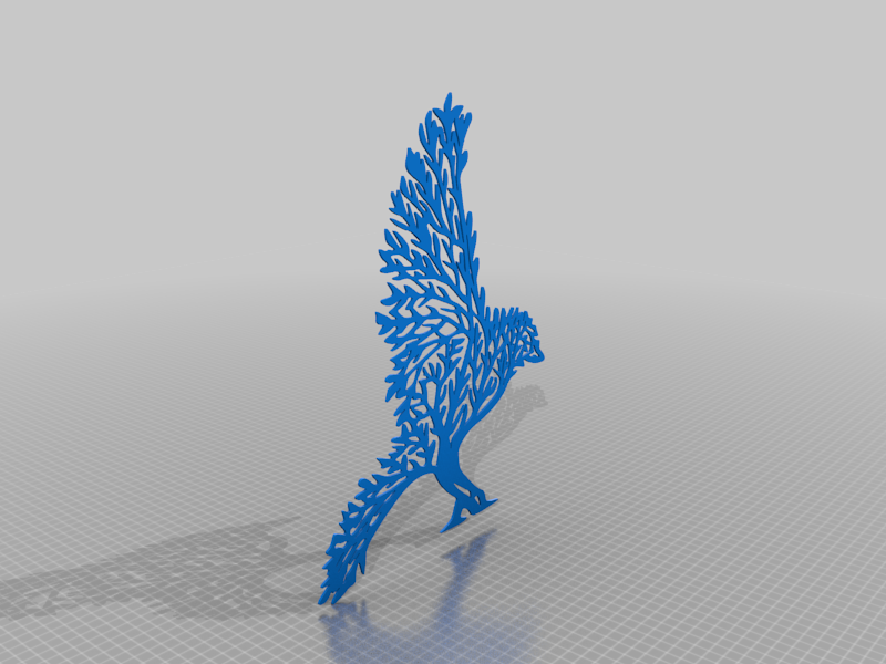 Free 3D file Crow 🐦・3D printer model to download・Cults