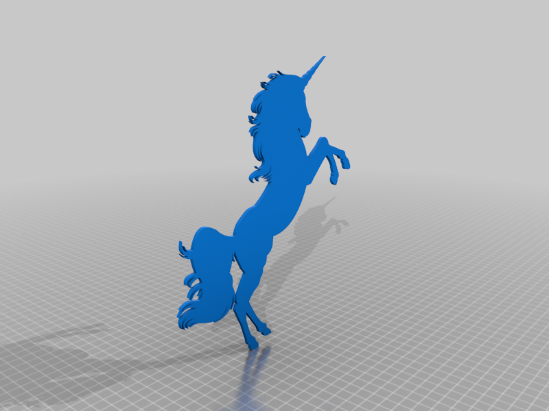 Free STL file Unicorn 🦄・3D printable model to download・Cults