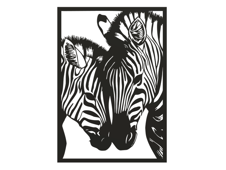 Free STL file Zebra set 🦓・3D printing template to download・Cults