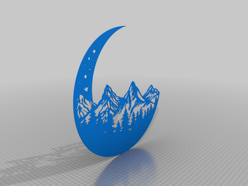 Free 3D file Landscape・3D print object to download・Cults