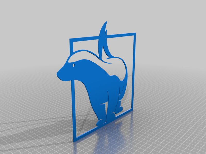 Free STL file Honey Badger・3D printer design to download・Cults