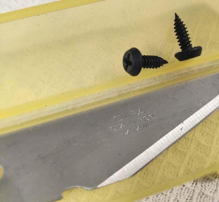 Free STL file Craft knife with OLFA CKB-2 blade 🔪・3D print design to ...