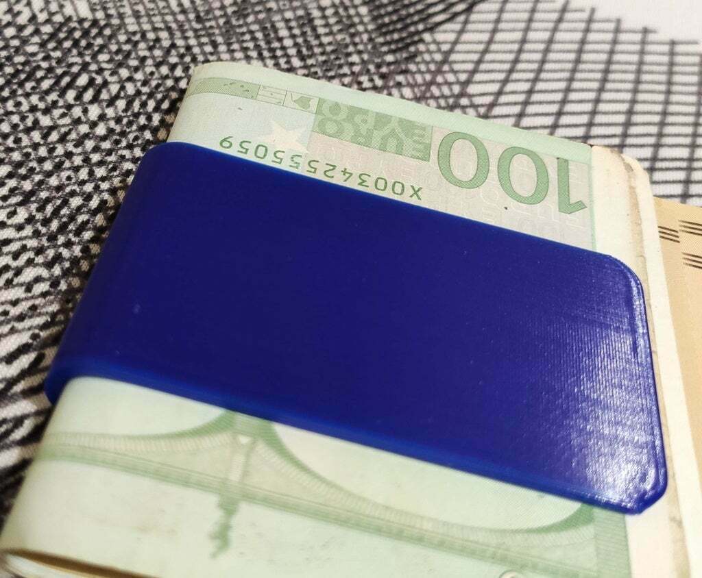 Free STL file Blank Money Clip・3D printing template to download・Cults