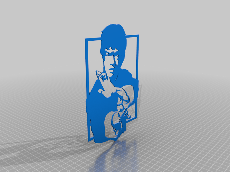 Free STL file Bruce Lee・3D print object to download・Cults