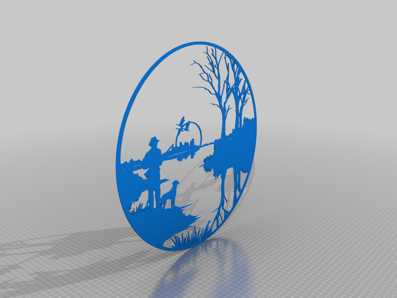 Free 3D file Hunter 🏹・3D printable object to download・Cults