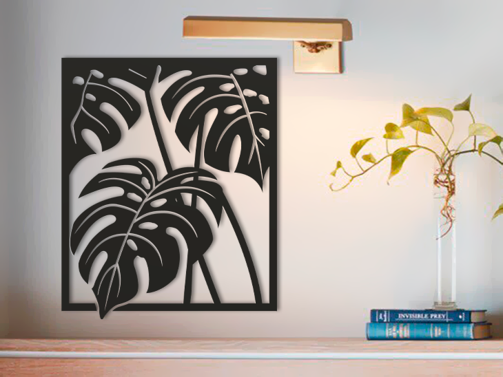 Free 3D file Monstera Leafs・3D printing template to download・Cults