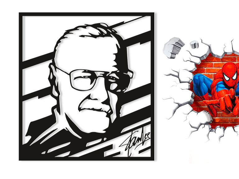 Fichier STL gratuit Stan Lee・Design pour imprimante 3D à télécharger・Cults