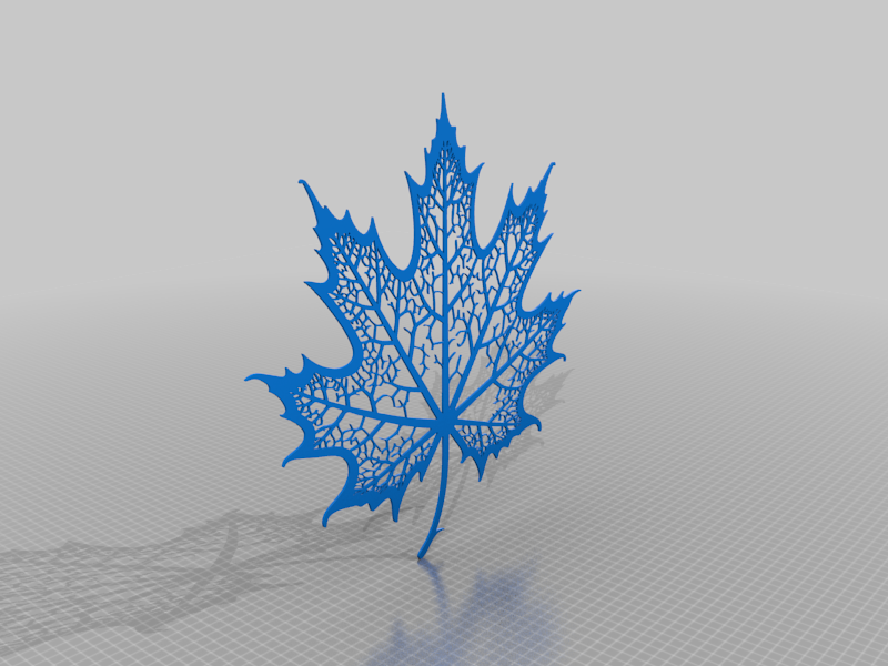 Free 3D file Maple Leaf 🍁・3D printer model to download・Cults