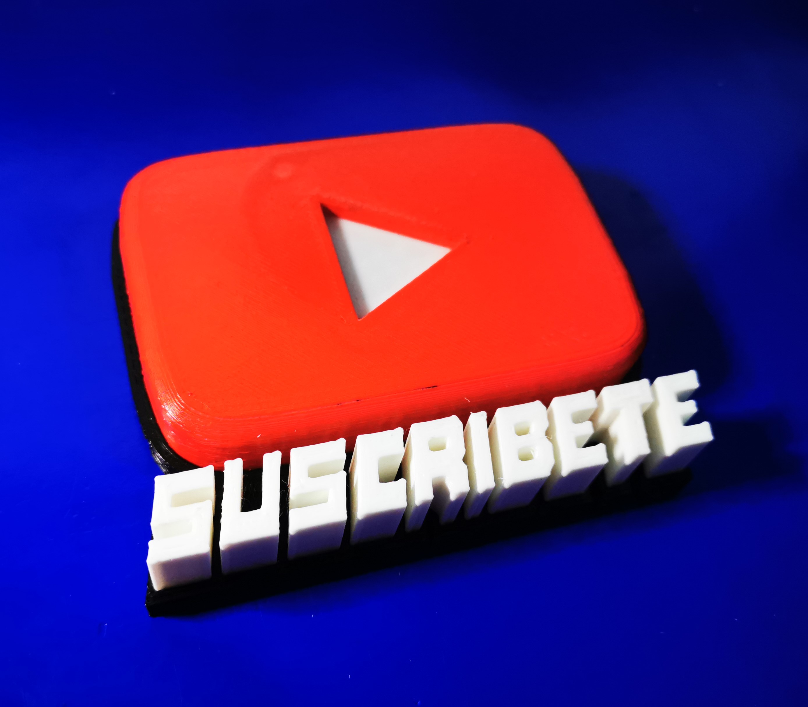 Free STL file subscribe YouTube・3D printer model to download・Cults