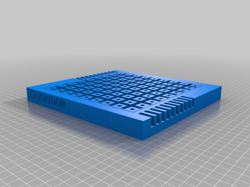 Free 3D file Quoridor Game (self-contained)・3D print design to download ...