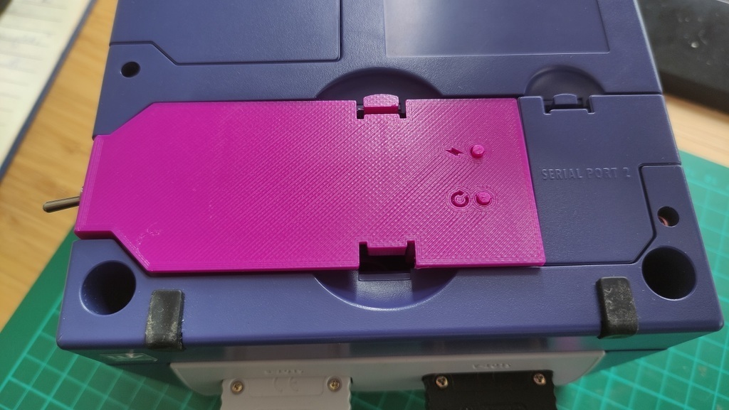 Archivo 3D gratis Soporte BlueRetro para puerto serie de Gamecube ...