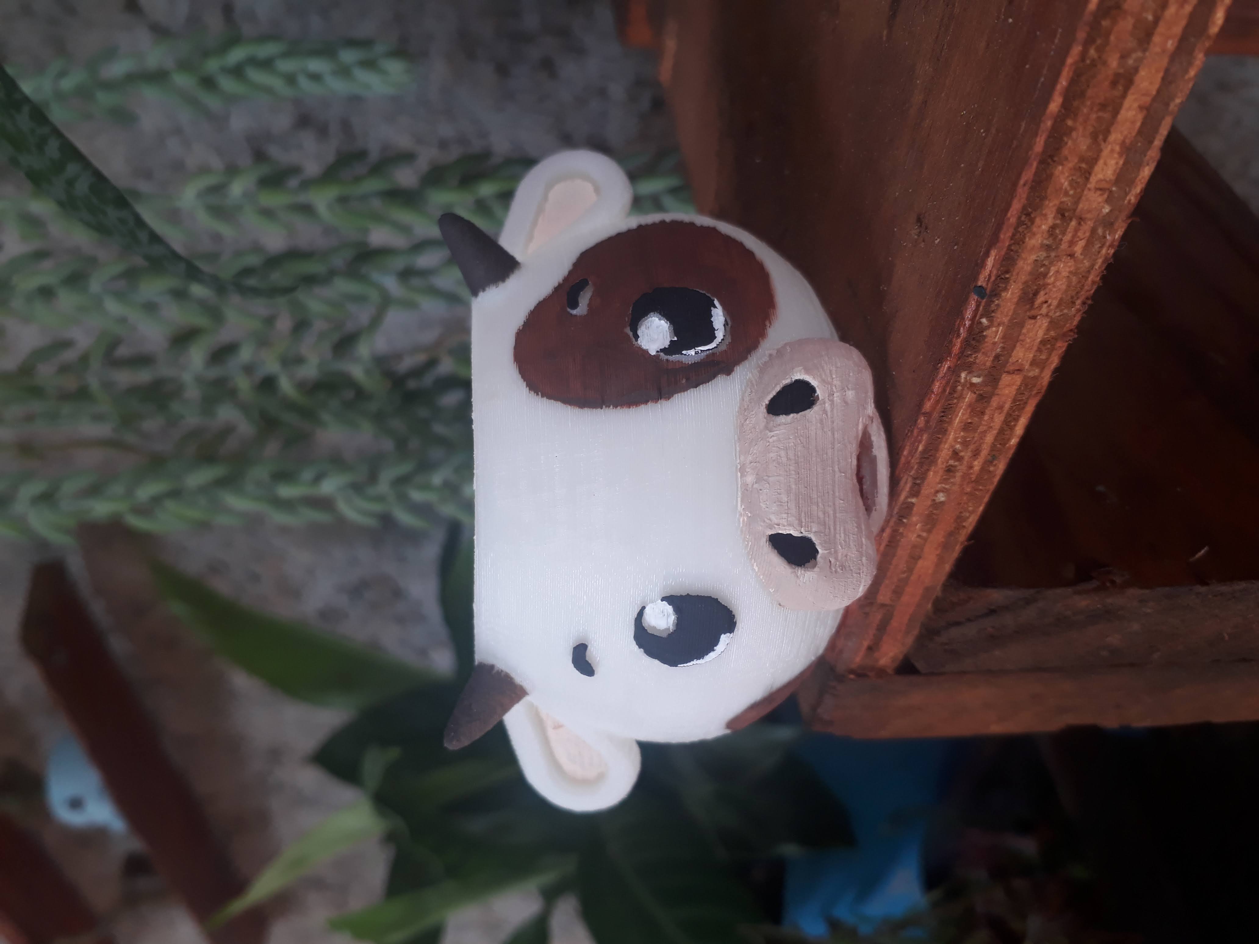 STL file CUTE COW VASE PLANTER・3D printer model to download・Cults