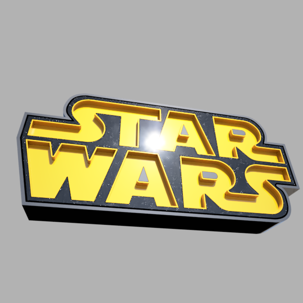 STL file STAR WARS LED LIGHT LAMP ⭐・Template to download and 3D print・Cults
