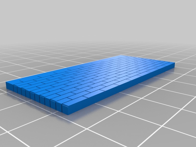 Free 3D file Building_Side_Plain_Wide・Design to download and 3D print・Cults