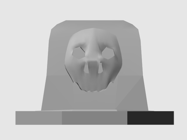 Free 3D file Skull tombstone・3D print design to download・Cults