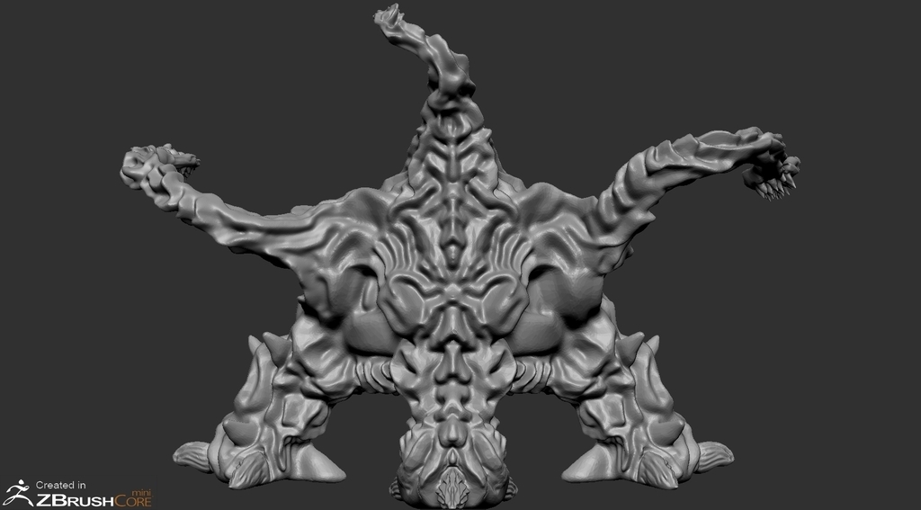 Free 3D file Otyugh token 👹・3D printer design to download・Cults