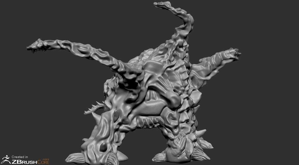 Free 3D file Otyugh token 👹・3D printer design to download・Cults