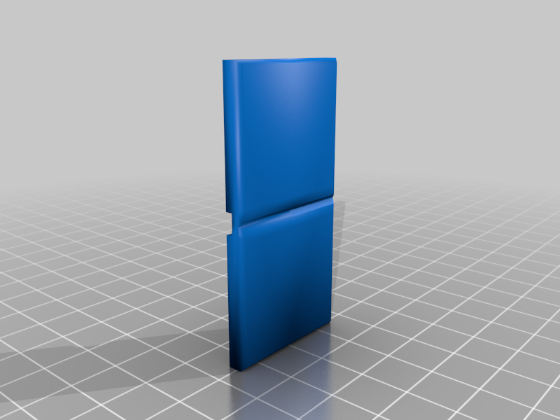 Free 3D file Basic tile 1x2・Model to download and 3D print・Cults
