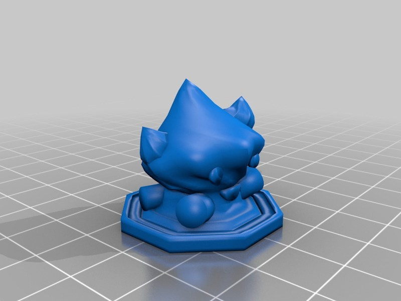 Free 3D file Fire Elemental token 🔥・3D printing design to download・Cults