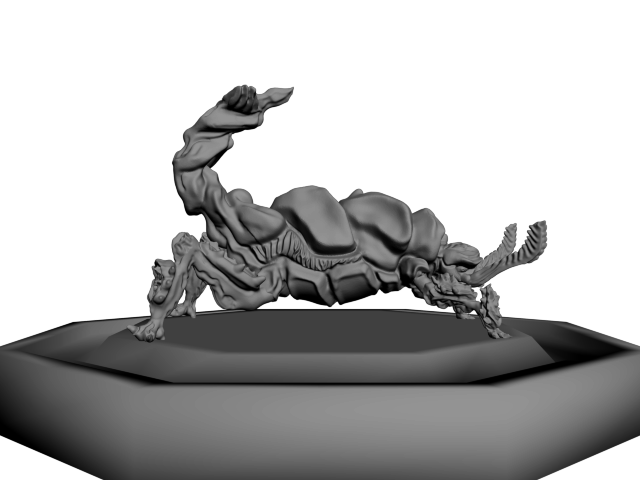 Free 3D file Rust Monster 👹・Template to download and 3D print・Cults