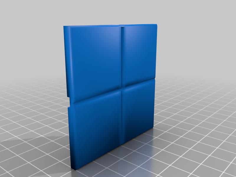 Free 3D file Basic tile 2x2・3D print design to download・Cults