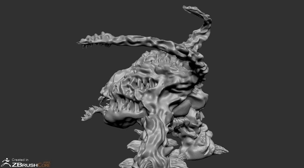 Free 3D file Otyugh token 👹・3D printer design to download・Cults