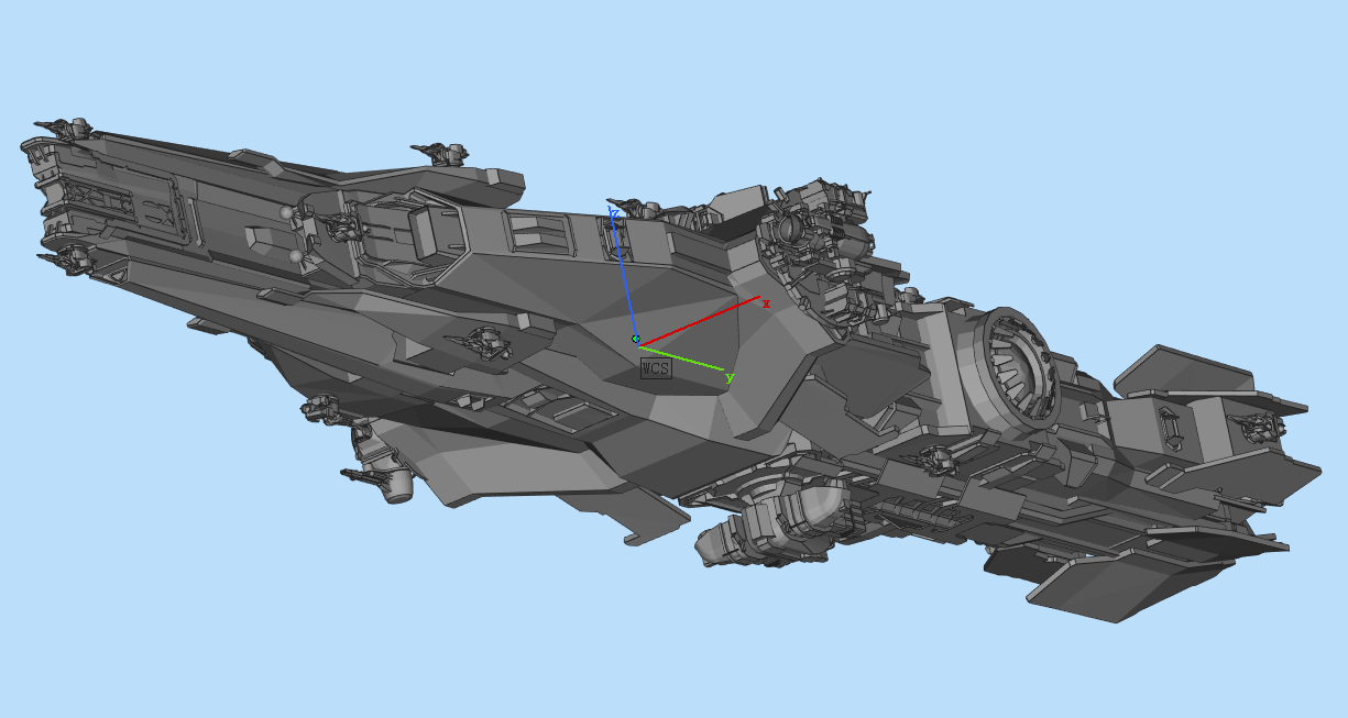 STL file Starship・Template to download and 3D print・Cults